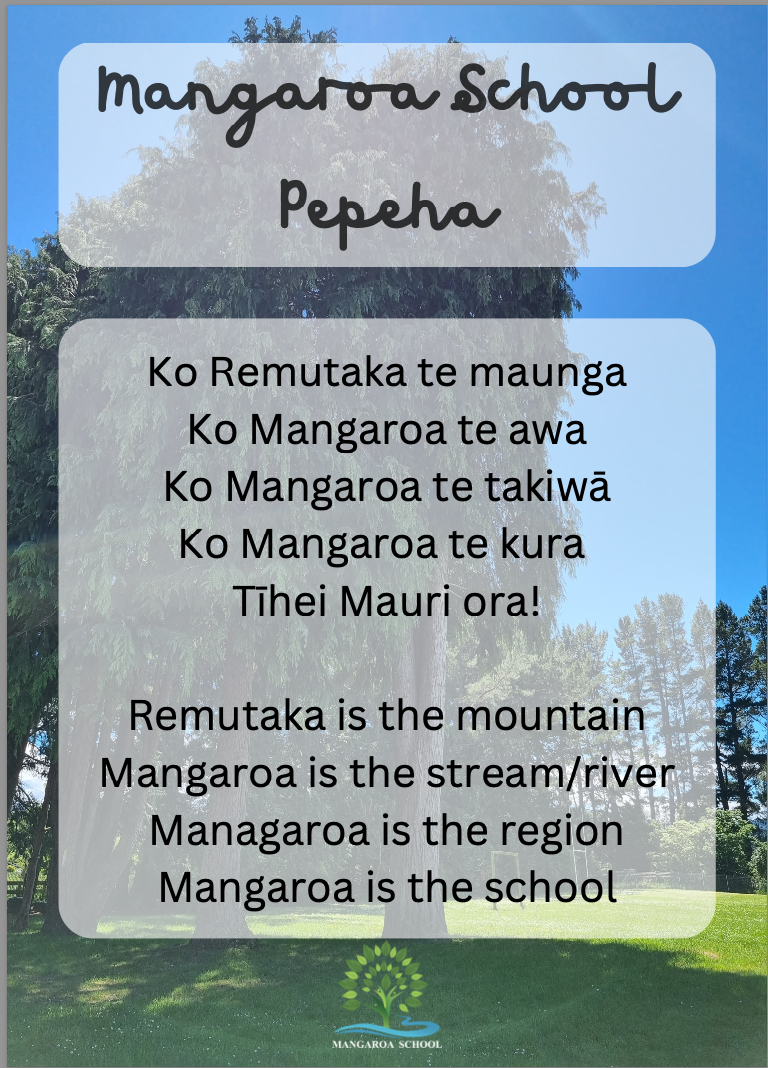 Te Ao Maori (Kawa/Tikanga) – Mangaroa School
